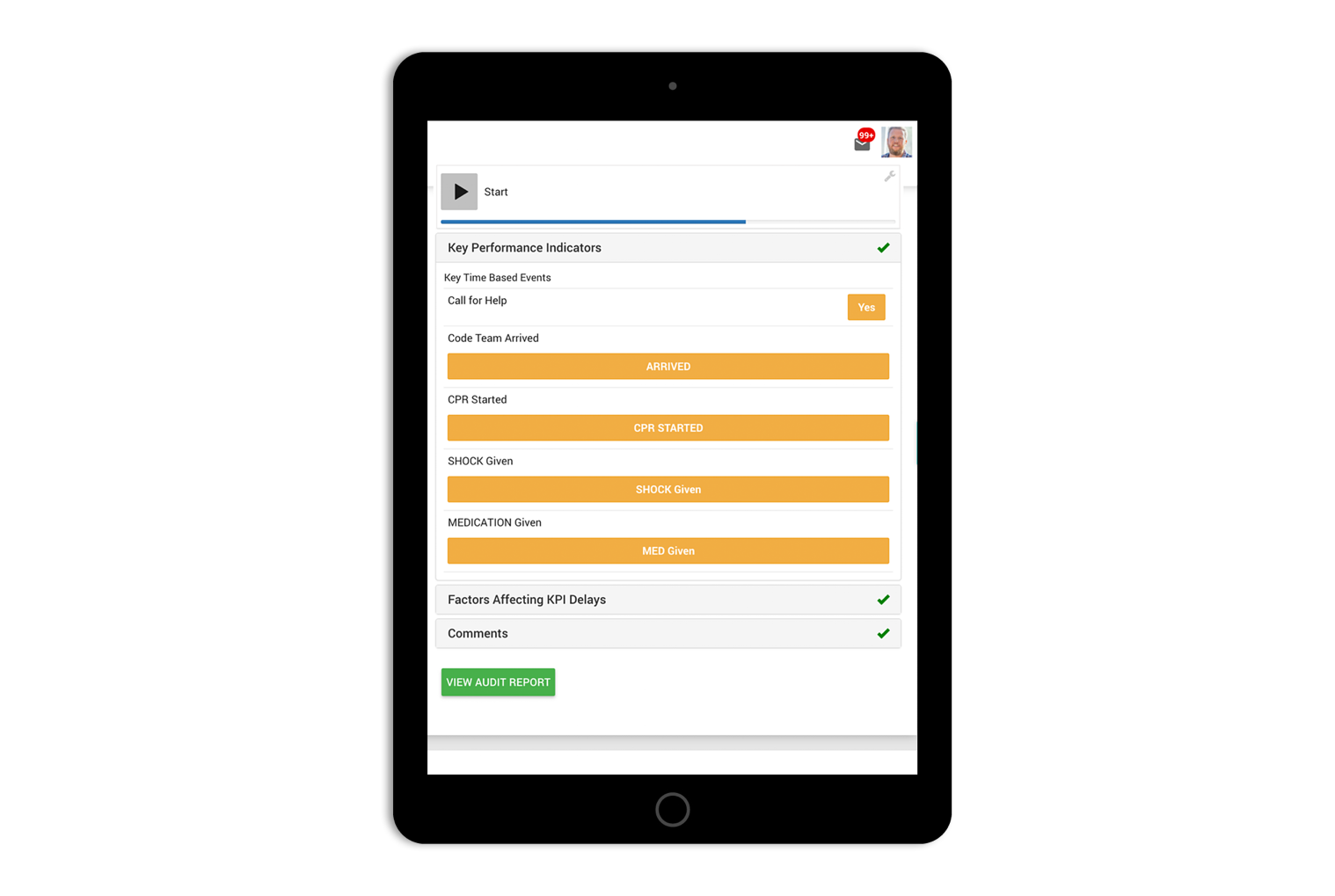 Improving Mock Code Blue Performance - Xapimed